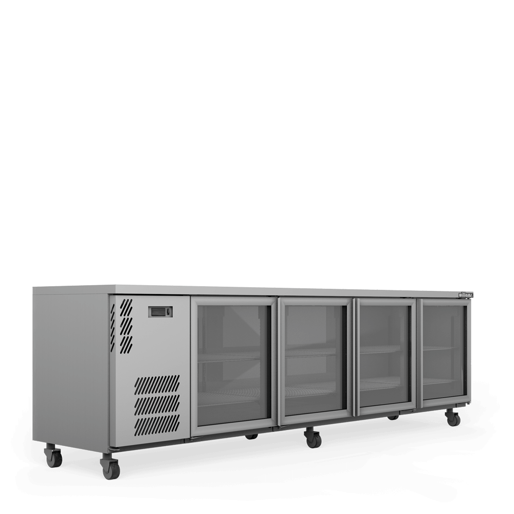 UNDERCOUNTER DISPLAY FRIDGE (SELF CONTAINED) BORONIA STAR HB4UGS ...